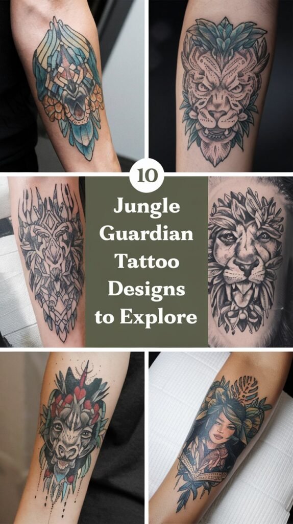 10 Jungle Guardian Tattoo Designs Ideas to Explore - Elegant Look
